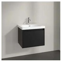 Villeroy & Boch Villeroy und Boch Skyla Waschtischunterschrank C78400VL 1 Auszug, 572 x 436 x 439 mm, Volcano Black