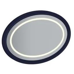 Vitra Valarte Flachspiegel 65789 1000x45x700mm, oval, LED-Beleuchtung, Korpus stahlblau, lackiert