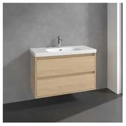 Villeroy & Boch Villeroy und Boch Skyla Waschtischunterschrank C79900VJ 2 Ausz&uuml;ge, 972 x 596 x 439 mm, Nordic Oak