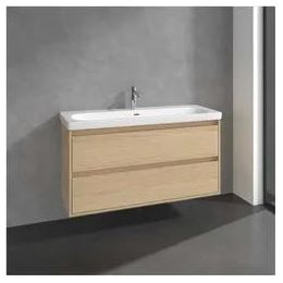 Villeroy & Boch Villeroy und Boch Skyla Waschtischunterschrank C80000VJ 2 Ausz&uuml;ge, 1172 x 596 x 439 mm, Nordic Oak