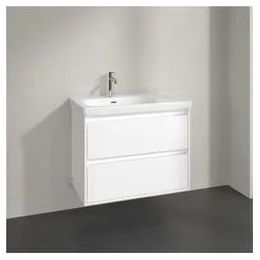 Villeroy & Boch Villeroy und Boch Skyla Waschtischunterschrank C79800VE 2 Ausz&uuml;ge, 772 x 596 x 439 mm, Brilliant White