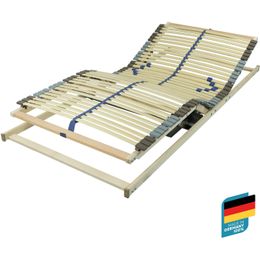 Lattenrost mit Motor Beco "Blue Royal Motor", transparent (wei&szlig;, neutral), B:80cm H:8cm L:200cm, Lattenroste, Lattenrost mit Motor, elektrisch verstellbar mit Funk Fernbedienung