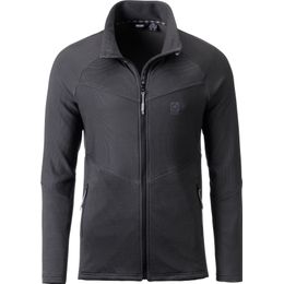 Fleecejacke LPO "Kaspar MN", Herren, Gr. M, schwarz, 94% Polyester, 6% Elasthan, regular fit, Jacken Fleecejacke