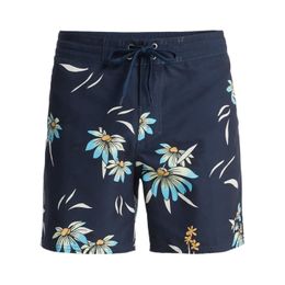 Boardshorts Quiksilver "Everyday 16", Herren, Gr. 28(XS), schwarz navy coastal floral, Obermaterial: 100% Microfaser;, Hosen Boardshorts
