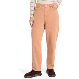 Stoffhose Quiksilver "Baggy Carrot Color", Damen, Gr. 29L, almond, Obermaterial: 100% Walkfrottier;, Hosen Stoffhose