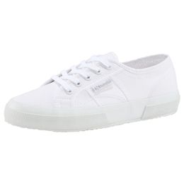 Sneaker Superga "Cotu Classic", Damen, Gr. 36, wei&szlig; (reinwei&szlig;), Textil, unifarben, Schuhe Sneaker, mit klassischem Canvas-Obermaterial