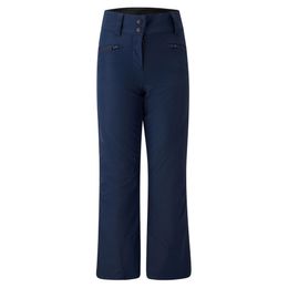 Skihose Ziener "ALIN-Z pants junior", M&auml;dchen, Gr. 152, EURO-Gr&ouml;&szlig;en, schwarz navy, Obermaterial: 100% Polyester; Futter: 100% Polyamid; Wattierung: 100% Polyester, Hosen Skihose