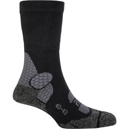 P.A.C. TR 5.2 Trekking Bamboo Cool Unisex Wandersocken dunkelgrau 44-47 - Socken von PAC