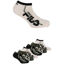 Freizeitsocken Fila "JUNIOR BOY INVISIBLE SOCKS", Jungen, Gr. 23-26, military, Baumwollmischung, bestickt, mehrfarbig, Socken Freizeitsocken, Bequemes Fu&szlig;bett f&uuml;r optimalen Komfort