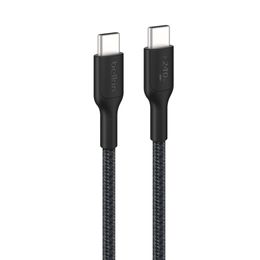 Belkin USB-Kabel "BoostCharge Pro USB-C / USB-C geflochten 240 W", schwarz, 300cmcm, Kabel, USB-Kabel