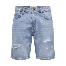 Only & Sons Only & Sons Shorts 'ONSEdge' Herren Gr&ouml;&szlig;e 38 blue denim