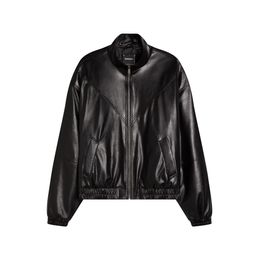 Bershka Jacke 'CAZADORA' Herren Gr&ouml;&szlig;e XL schwarz Sommerjacke