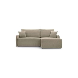 Selsey Ecksofa mit Schlaffunktion Netarro grau Ma&szlig;e (cm): B: 198 H: 93 &raquo; M&ouml;bel Kraft