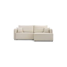 Selsey Ecksofa mit Schlaffunktion Kasssian beige Ma&szlig;e (cm): B: 227 H: 93 Sofas > Sofas nach Material > Stoffsofas &raquo; Sofa DE