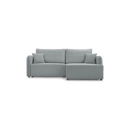Selsey Ecksofa mit Schlaffunktion Kasssian grau Ma&szlig;e (cm): B: 227 H: 93 Sofas > Sofas nach Material > Stoffsofas &raquo; Sofa DE