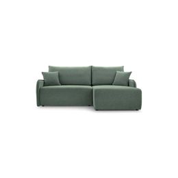 Selsey Ecksofa mit Schlaffunktion Netarro gr&uuml;n Ma&szlig;e (cm): B: 198 H: 93 &raquo; M&ouml;bel Kraft
