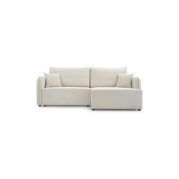 Selsey Ecksofa mit Schlaffunktion Kasssian creme Ma&szlig;e (cm): B: 227 H: 93 Sofas > Sofas nach Material > Stoffsofas &raquo; Sofa DE
