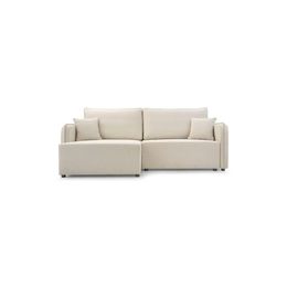 Selsey Ecksofa mit Schlaffunktion Kasssian beige Ma&szlig;e (cm): B: 227 H: 93 Sofas > Sofas nach Material > Stoffsofas &raquo; Sofa DE