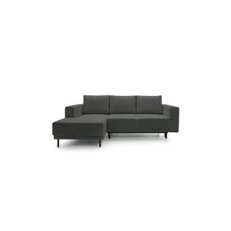 Selsey Ecksofa mit Schlaffunktion Rodario Mini grau Ma&szlig;e (cm): B: 241 H: 90 &raquo; M&ouml;bel Kraft