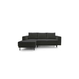Selsey Ecksofa mit Schlaffunktion Rodario Mini grau Ma&szlig;e (cm): B: 241 H: 90 &raquo; M&ouml;bel Kraft