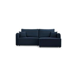Selsey Ecksofa mit Schlaffunktion Kasssian blau Ma&szlig;e (cm): B: 227 H: 93 Sofas > Sofas nach Material > Stoffsofas &raquo; Sofa DE
