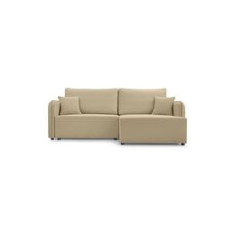 Selsey Ecksofa mit Schlaffunktion Kasssian beige Ma&szlig;e (cm): B: 227 H: 93 Sofas > Sofas nach Material > Stoffsofas &raquo; Sofa DE