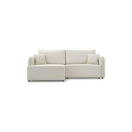 Selsey Ecksofa mit Schlaffunktion Kasssian creme Ma&szlig;e (cm): B: 227 H: 93 Sofas > Sofas nach Material > Stoffsofas &raquo; Sofa DE