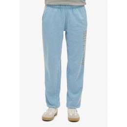 Superdry & Co Hose Damen Gr&ouml;&szlig;e 42 hellblau / grau / rosa / wei&szlig;