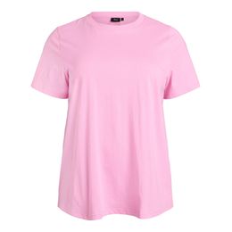 ZIZZI T-Shirt 'Charlin' Damen Gr&ouml;&szlig;e 5XL/6XL hellpink