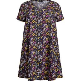 ZIZZI Kleid 'Jeasy' Damen Gr&ouml;&szlig;e 46/48 bunt Winterkleid
