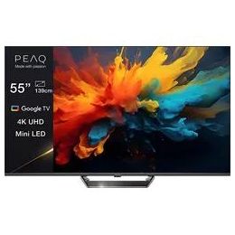 PEAQ PTV 55GMU-5024C Mini LED TV (Flat, 55 Zoll / 139 cm, UHD 4K)