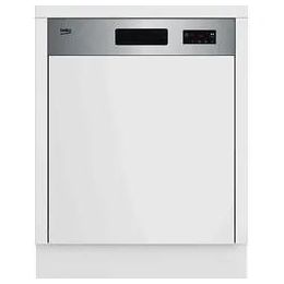 Beko BDSN15430X Geschirrsp&uuml;ler (teilintegrierbar, 598 mm breit, 48 dB (A), D)