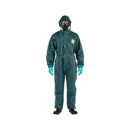 Ansell Schutzoverall Typ 3/4/5 AlphaTec 4000, gr&uuml;n, Unisex-Gr&ouml;&szlig;e: L ; Ansell Health Care (GR40T-00111-04)