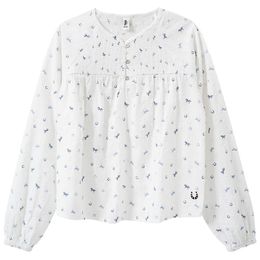 Yigga M&auml;dchen Bluse mit Pferde-Allover