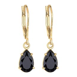 Elli Premium Ohrringe Damen Gr&ouml;&szlig;e one size gold / schwarz