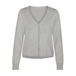 V&eacute;ro Moda Vero Moda Strickjacke 'VMGLORY' Damen Gr&ouml;&szlig;e S hellgrau