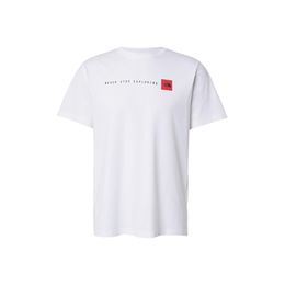 The North Face Shirt 'NEVER STOP EXPLORING' male size XS Red / Black / White
