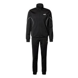 Puma Sportanzug 'Poly Piping' Herren Gr&ouml;&szlig;e XL schwarz / wei&szlig;