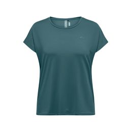 Only Play Curvy Performance Shirt 'ONPAubree' female size XL Petrol