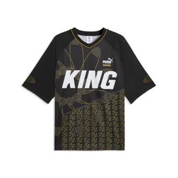 PUMA Jersey 'King' female size S Dark yellow / Dark grey / Black / White