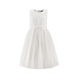 happy girls Kleid M&auml;dchen Gr&ouml;&szlig;e 152 offwhite