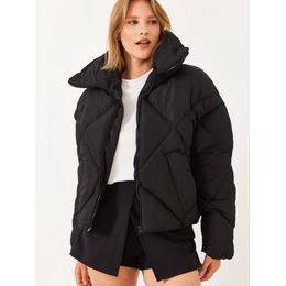 Bianco Lucci Jacke Damen Gr&ouml;&szlig;e L schwarz Winterjacke
