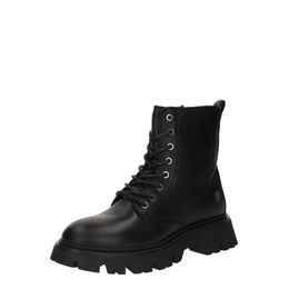 Apple of Eden Schn&uuml;rstiefelette 'ROMA' Damen Gr&ouml;&szlig;e 41 schwarz Winterschuhe