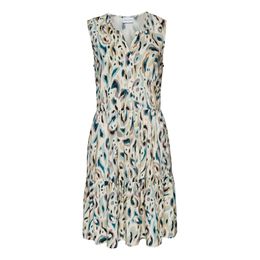 Lascana Summer Dress female size 34 Sand / Dark beige / Cyan blue / Black