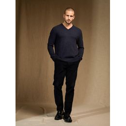Perfect Cashmere Kaschmir-Pullover "Alexander" in Anthrazit - 62% | Gr&ouml;&szlig;e L | Herren-plussize