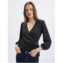 ORSAY Bluse in Schwarz - 52% | Gr&ouml;&szlig;e S | Damen-blusen