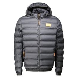 Canadian Peak Winterjacke "Boomboomeak" in Schwarz - 69% | Gr&ouml;&szlig;e XXL | Herren-plussize