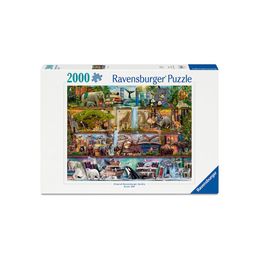 Ravensburger 2000tlg. Puzzle "Big Animal World" - ab 14 Jahren - 15% | Gesellschaftsspiele