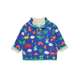 Toby tiger Fleecepullover in Blau - 52% | Gr&ouml;&szlig;e 80 | Kids-fleecejacken-fleecepullover