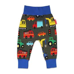 Toby tiger Sweathose in Grau/ Blau/ Bunt - 46% | Gr&ouml;&szlig;e 80 | Babyhosen